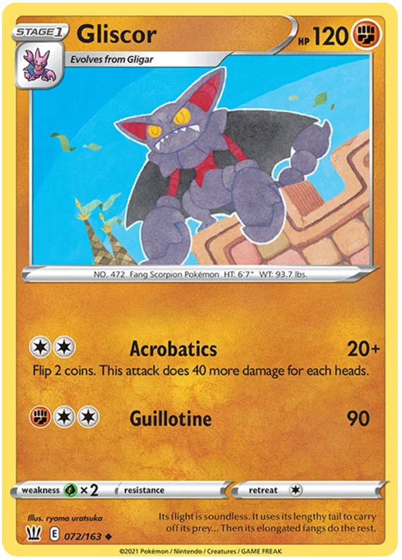 072/163-Gliscor - SWSH Battle Styles