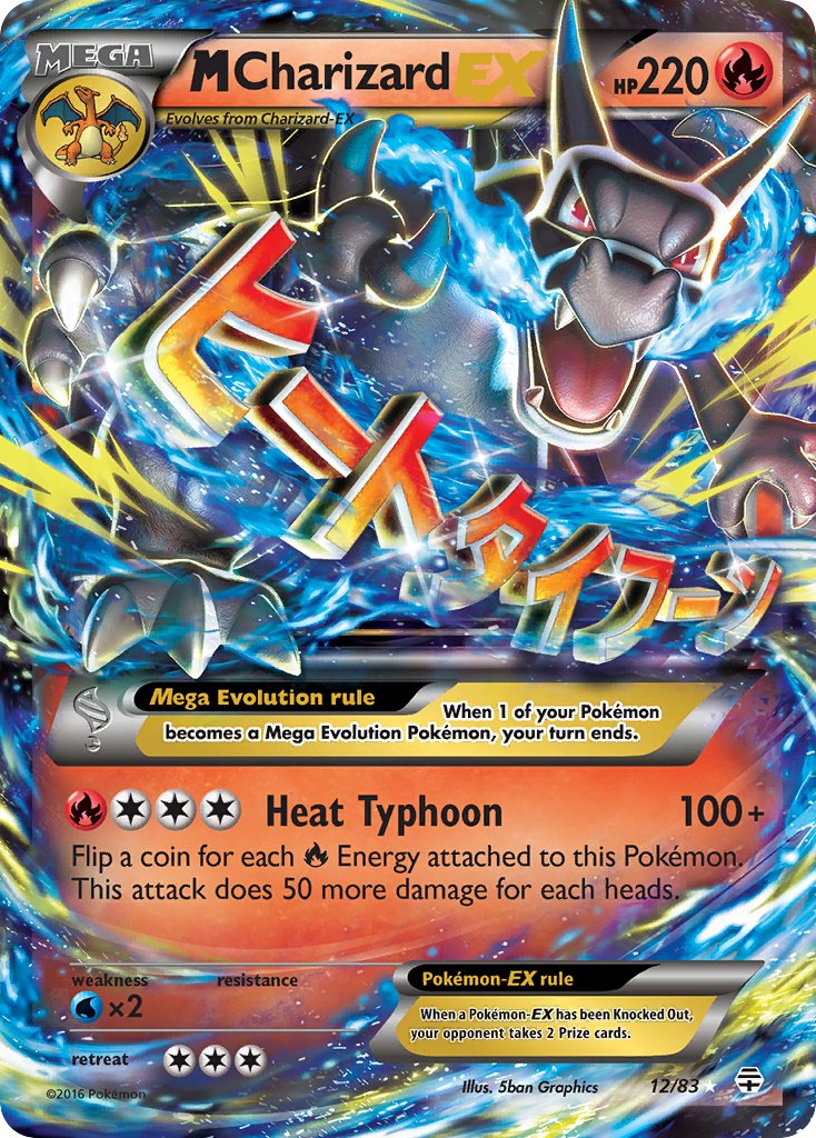 012/83-M Charizard EX - XY - Generations