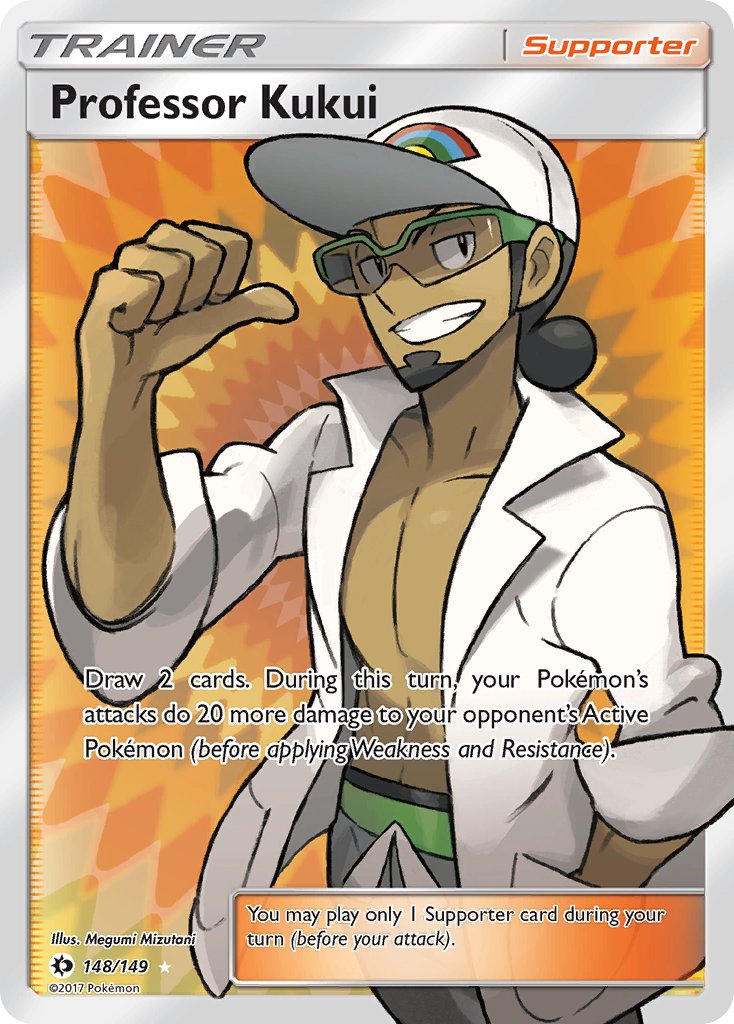 148/149-Professor Kukui Full Art - SM - Base Set