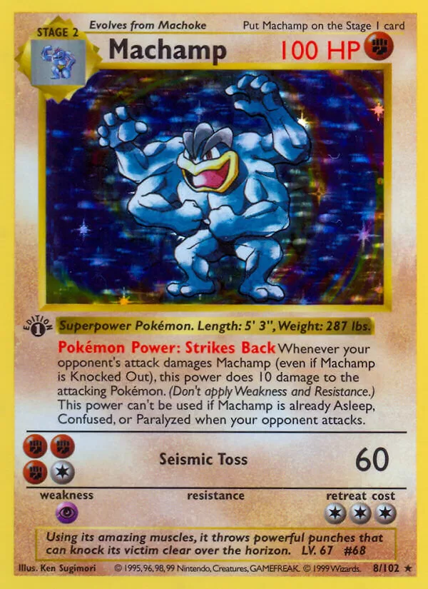 008/102-Machamp - Base Set