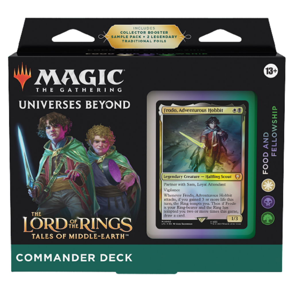 Food and Fellowship Commander Deck | Magic The Lord of the Rings: Tales ...